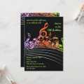 Music Notes Invitation | Zazzle