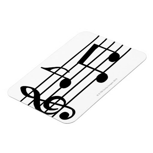 Music Notes Magnet | Zazzle