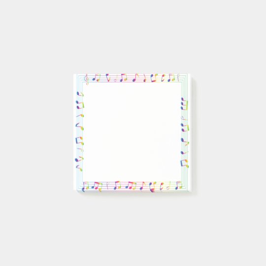 Music Notes, Music Teacher Post-it Notes | Zazzle.com