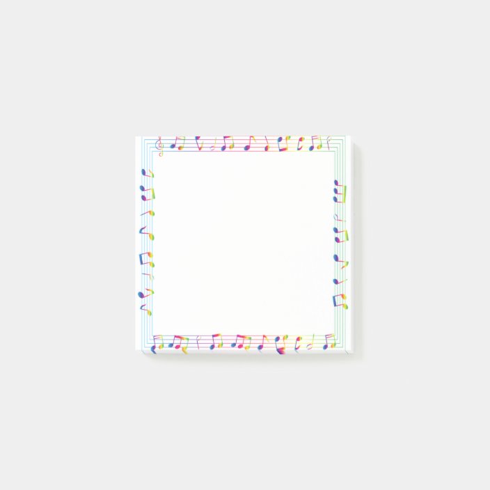 Music Notes, Music Teacher Post-it Notes | Zazzle.com
