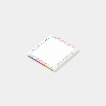 Music Notes, Music Teacher Post-it Notes | Zazzle
