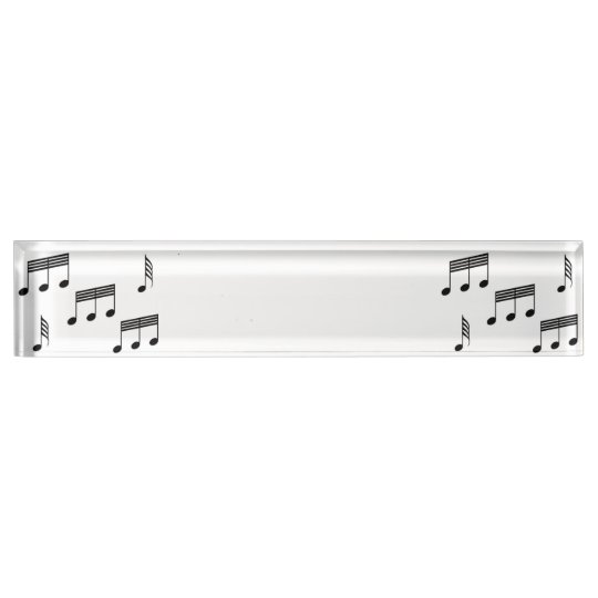 Music Notes Name Plate | Zazzle.com