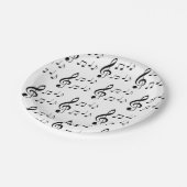 "Music Notes" Paper Plates | Zazzle