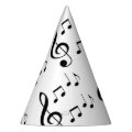 "Music Notes" Party Hats | Zazzle