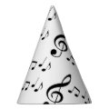 "Music Notes" Party Hats | Zazzle