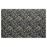 Pastel Chain Link Music Notes Pattern Fabric | Zazzle
