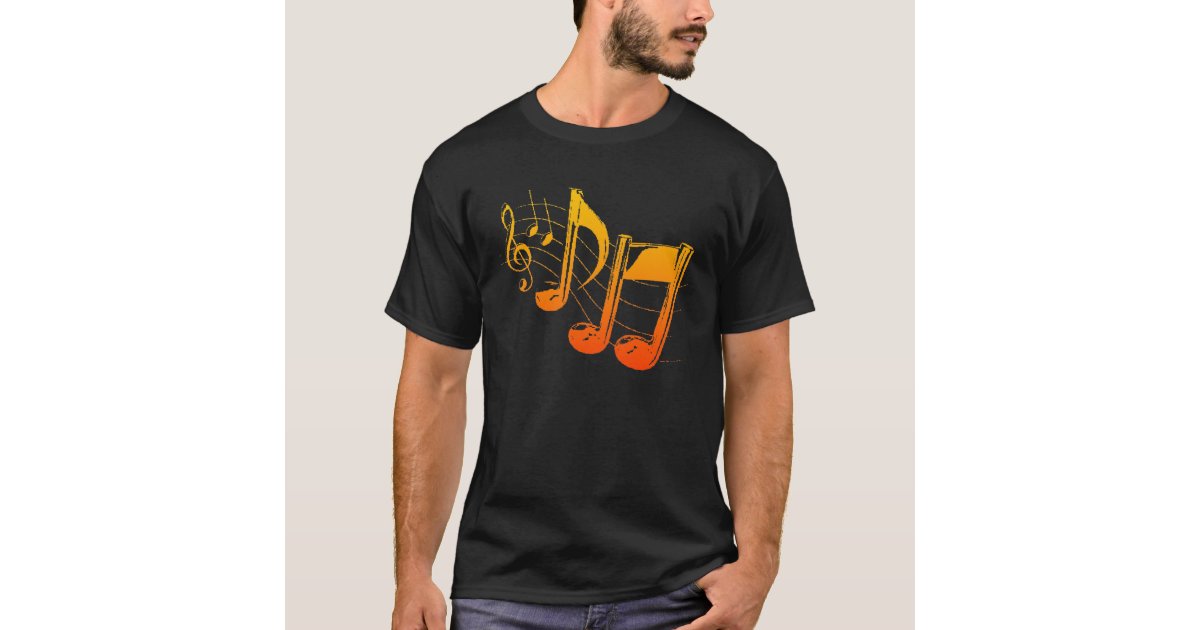 Music Notes T-Shirt | Zazzle