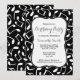 Music Notes Themed Birthday Party Invitation | Zazzle