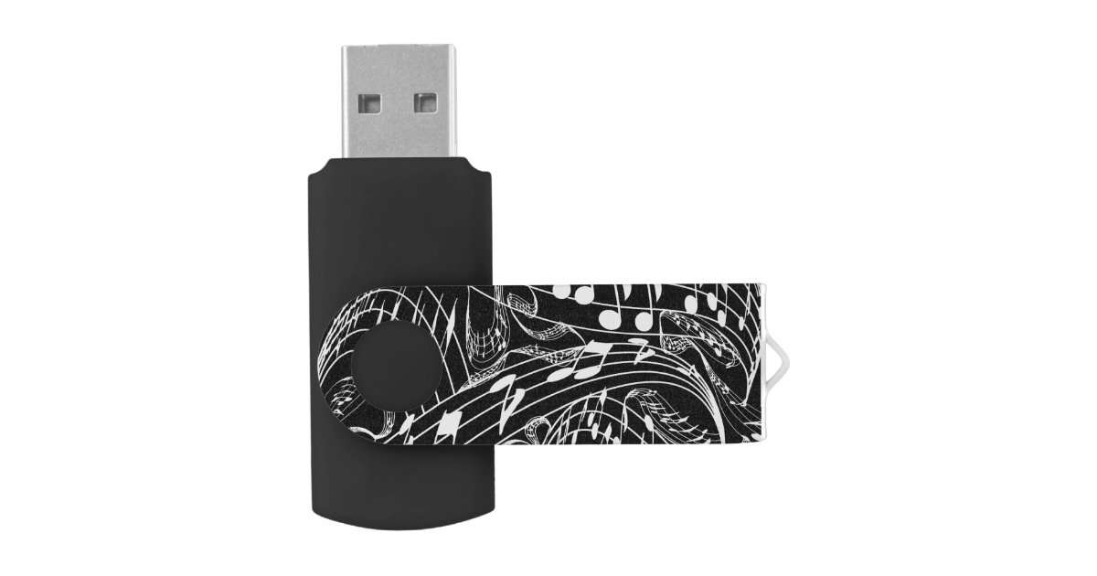 MUSIC NOTES-USB DRIVE | Zazzle