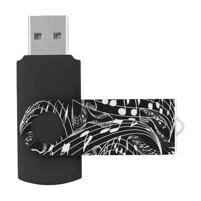 MUSIC NOTES-USB DRIVE | Zazzle