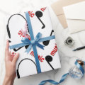 Music Notes Wrapping Paper | Zazzle