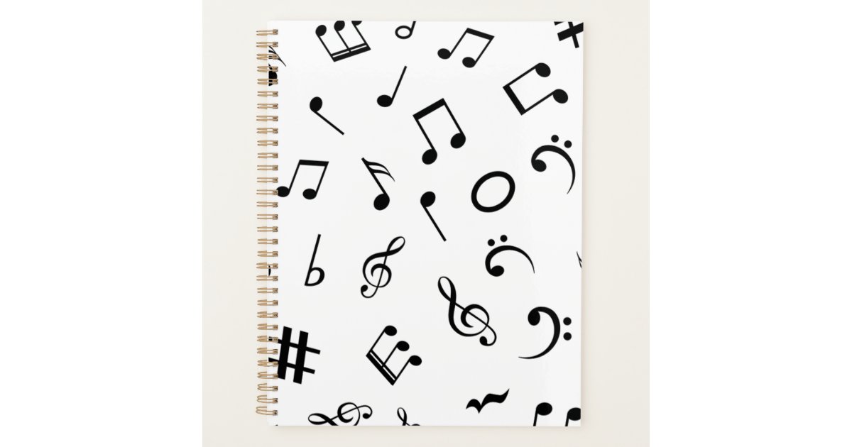 Music pattern planner | Zazzle