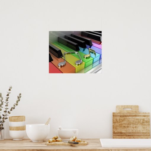 Music Piano Poster | Zazzle