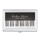 Music Piano Teacher Business Card Holder | Zazzle