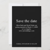 Music Player Album Cover Photo Song Save the Date Invitation | Zazzle