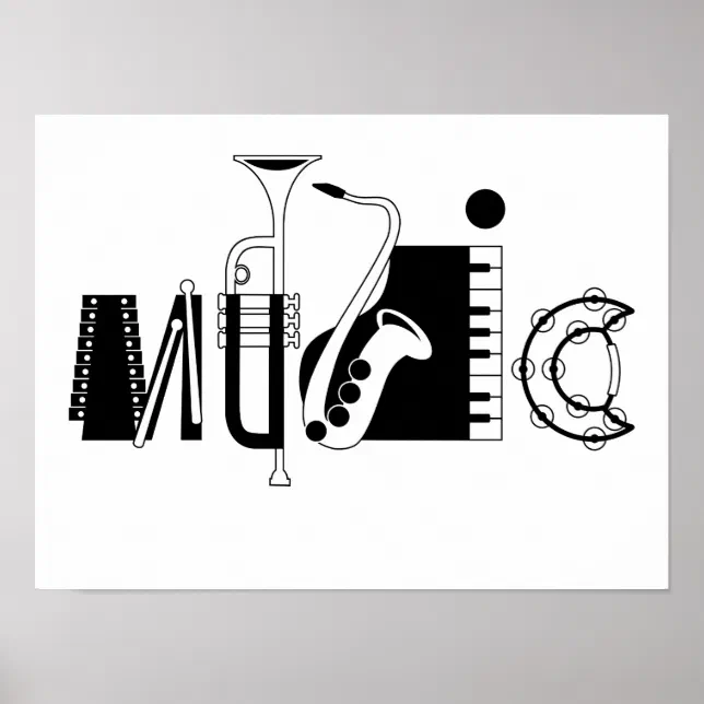 Music Poster | Zazzle