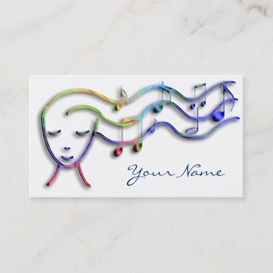music profile card | Zazzle.com
