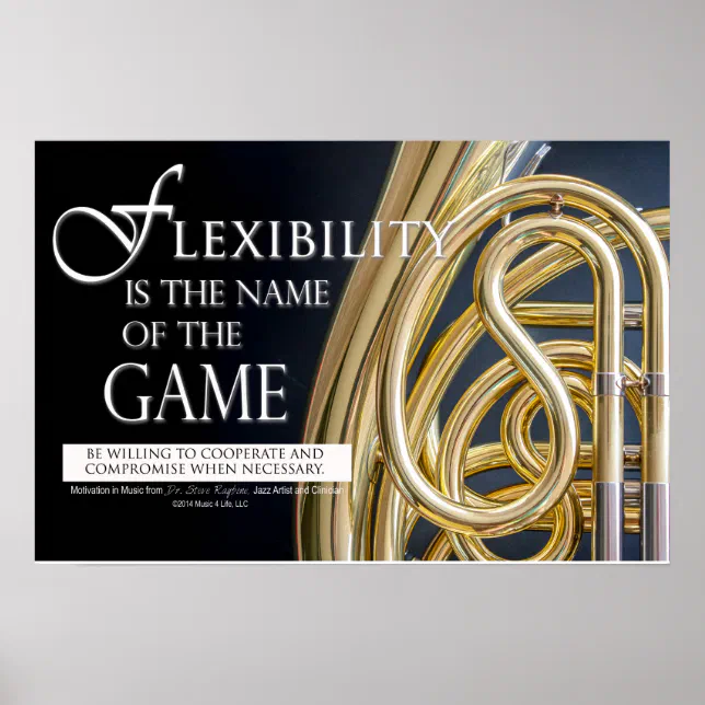 Music Quote - Motivational Leadership Quotes Poster | Zazzle