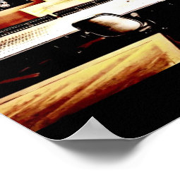 Music Recording Studio Poster | Zazzle