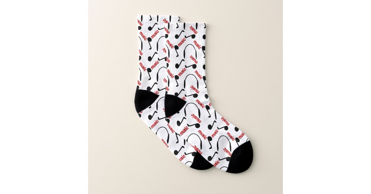 Music Socks | Zazzle