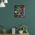 Music Teacher Classroom Printable Poster | Zazzle