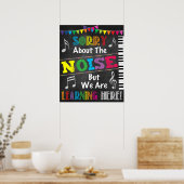 Music Teacher Classroom Printable Poster | Zazzle