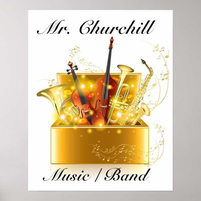 Music Teacher Poster | Zazzle.com