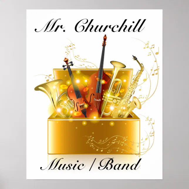 Music Teacher Poster | Zazzle