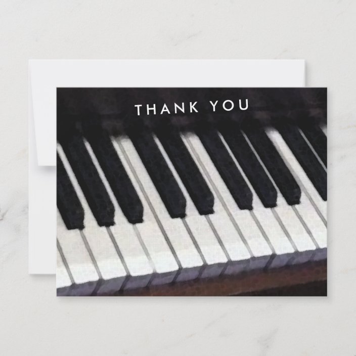 music thank you cards | Zazzle.com