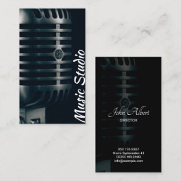 Music Theme Business Card | Zazzle