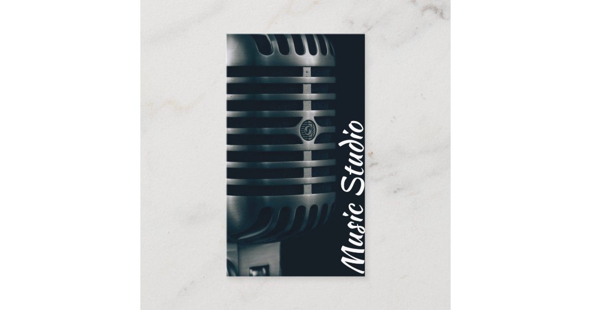 Music Theme Business Card | Zazzle