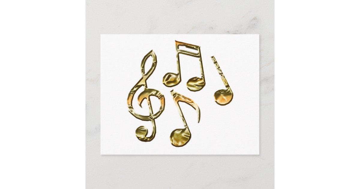 MUSIC Theme Gift Collection Postcard | Zazzle