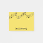 Music Theme Post it Notes | Zazzle