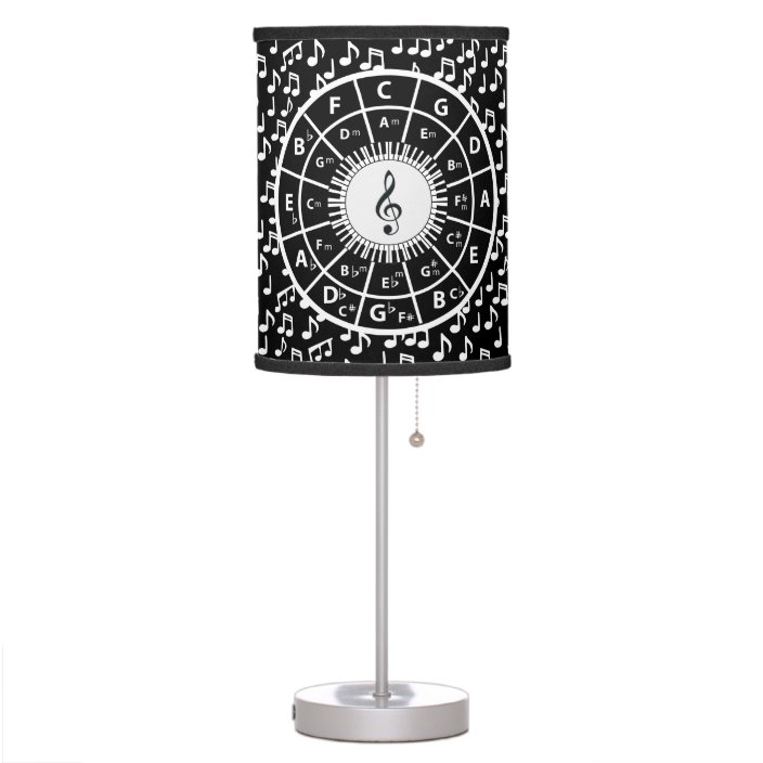 Music Themed design for the music lover Table Lamp | Zazzle.com