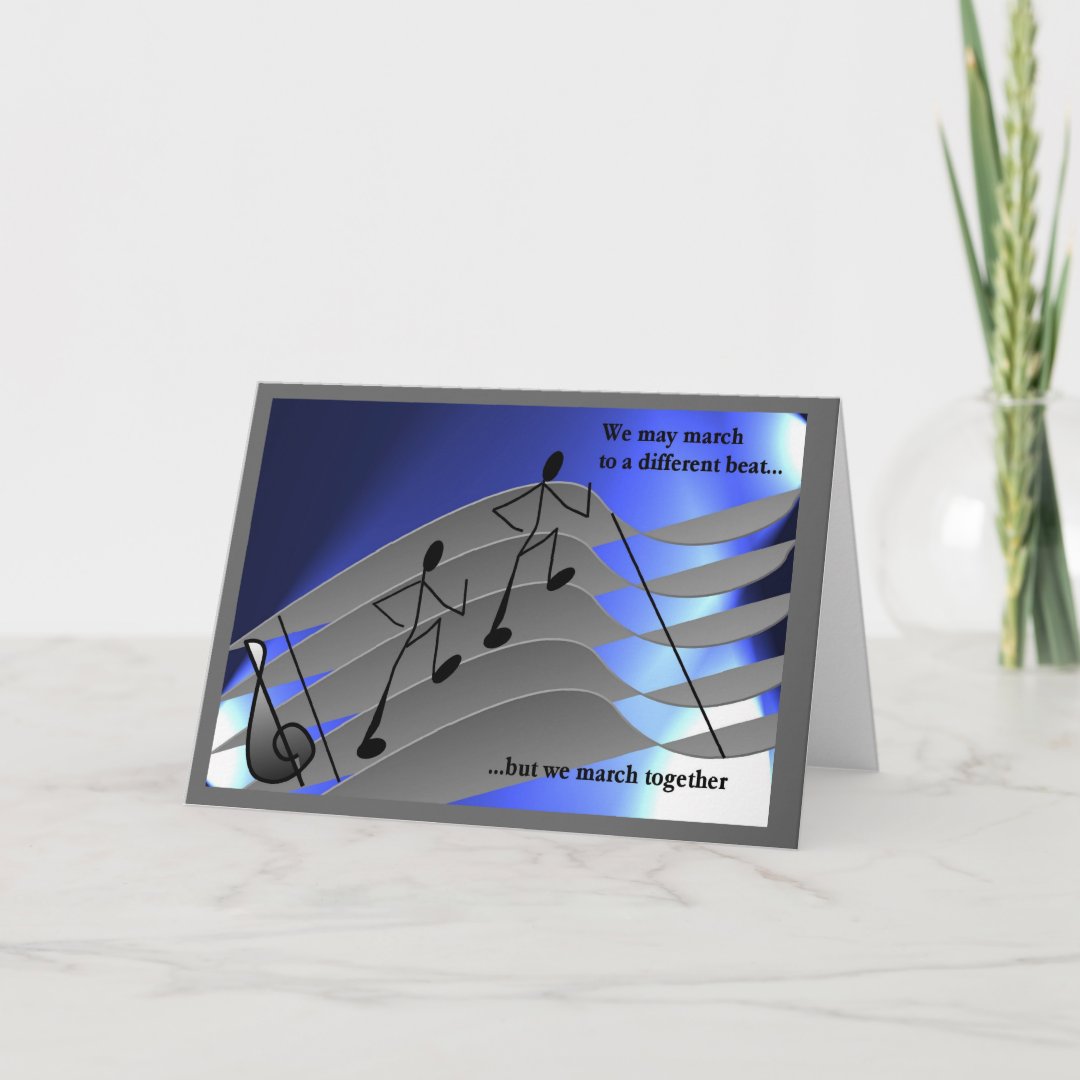 Music themed greeting cards | Zazzle