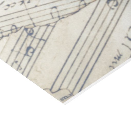 Music Tissue Paper Decoupage Gift Wrap | Zazzle