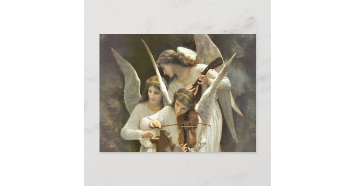 Musical Angels Postcard | Zazzle