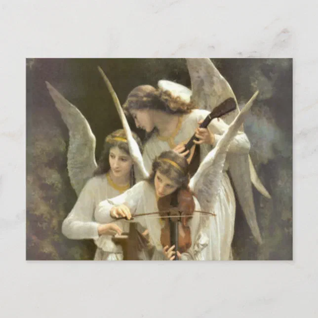 Musical Angels Postcard | Zazzle