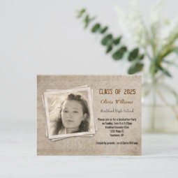 Musical background for Graduation Party Invitation | Zazzle