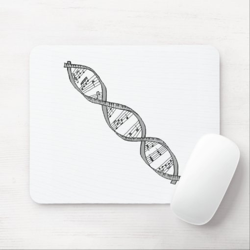 Musical DNA Mouse Pad | Zazzle