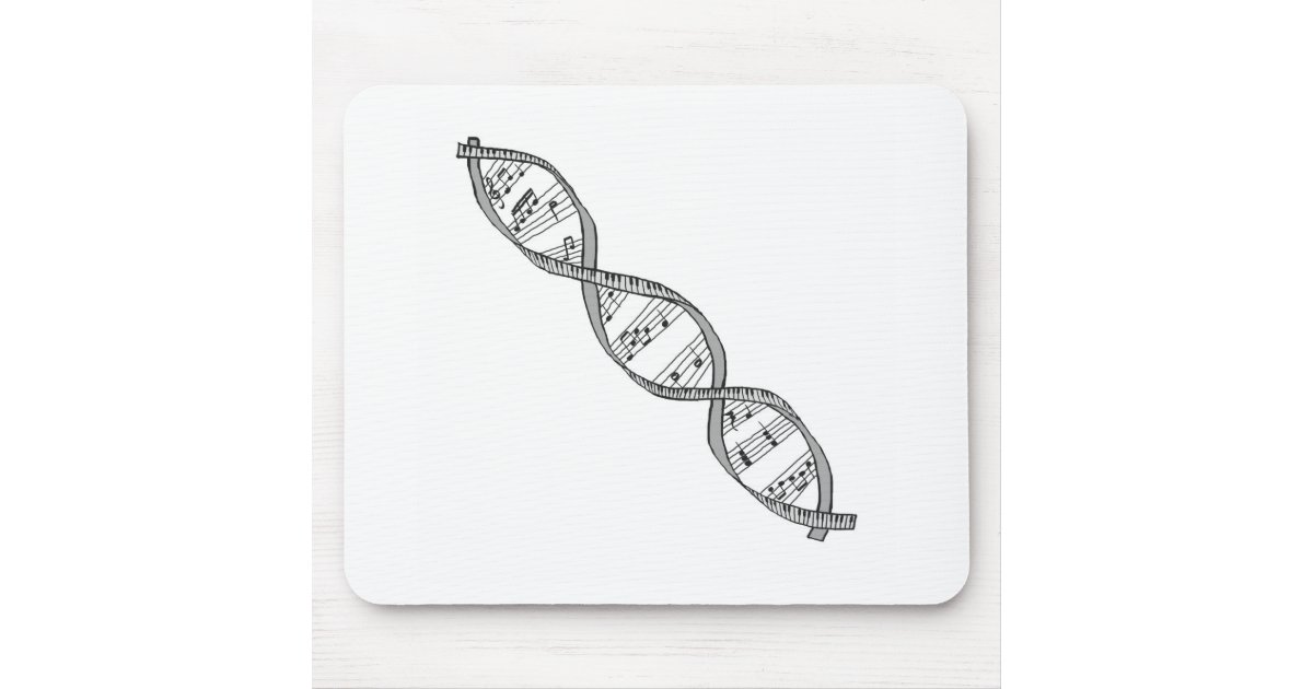 Musical DNA Mouse Pad | Zazzle