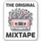 Musical Explosion: '80s Mixtape Magic Sticker | Zazzle