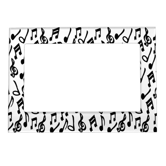 Musical Instrument Design Magnetic Frame | Zazzle.com