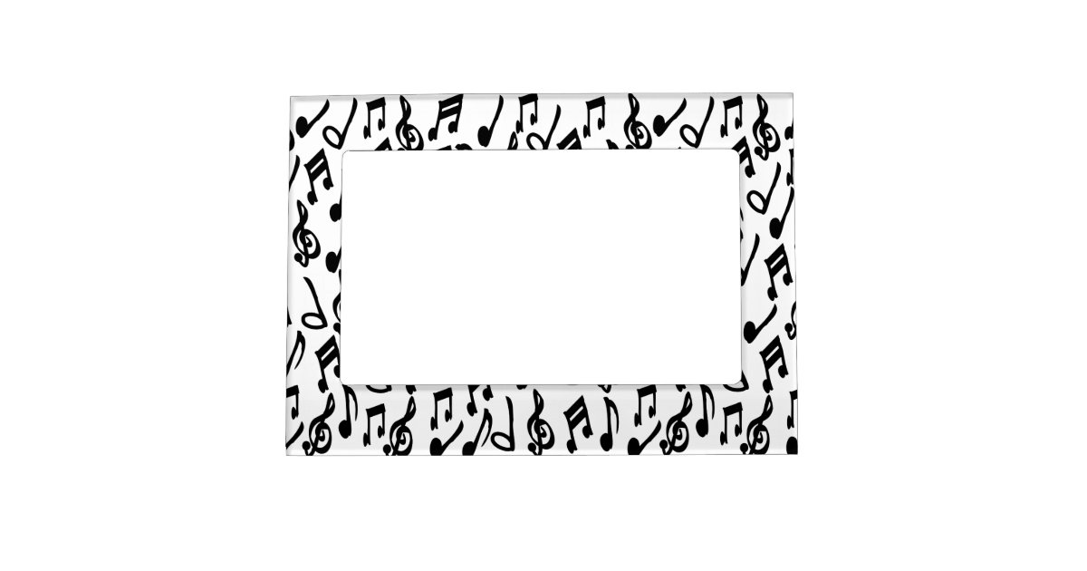 Musical Instrument Design Magnetic Frame | Zazzle