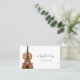 Musical Instrument QR code Violin Teacher Business Card | Zazzle