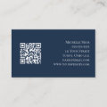 Musical Instrument QR code Violin Teacher Business Card | Zazzle