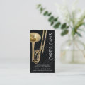 Musical Instrument - Trombone Business Card | Zazzle