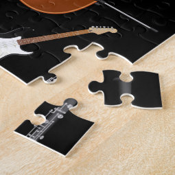 Musical Instruments Collage Musician Gift Jigsaw Puzzle | Zazzle