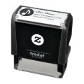 Musical note icon return address self-inking stamp | Zazzle