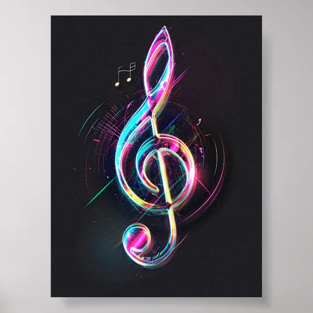 Musical Note Poster | Zazzle